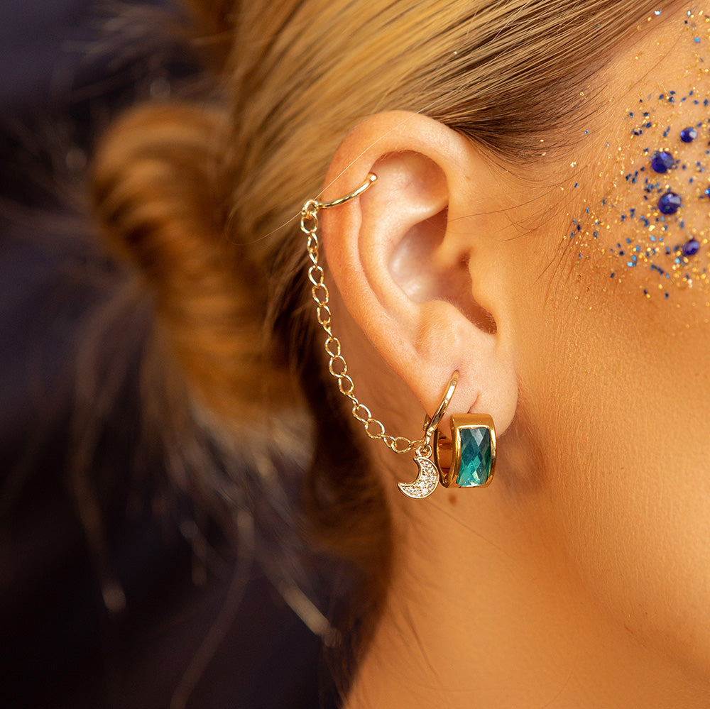 Aretes – Golden Alice